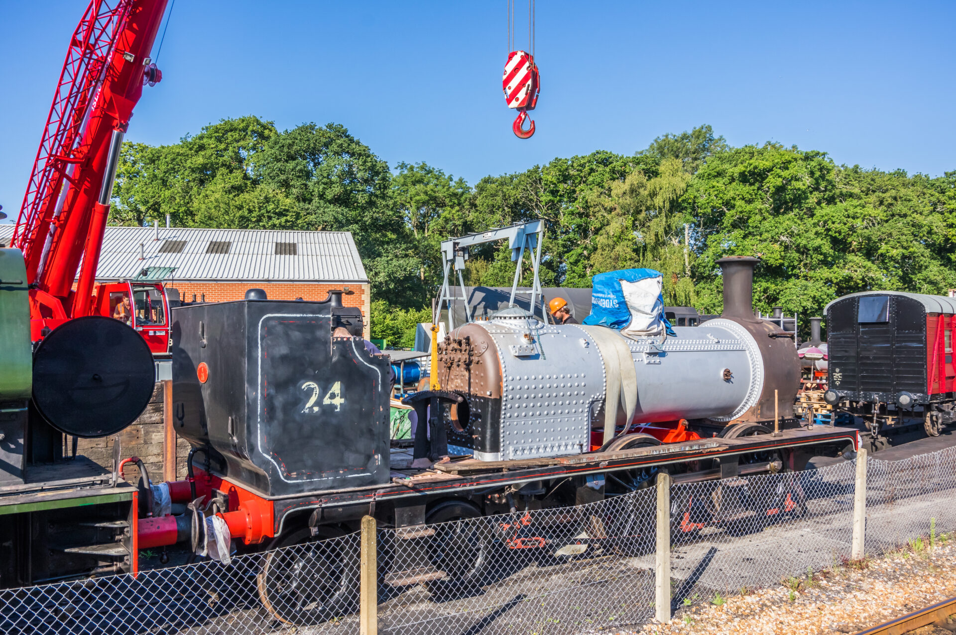 W24 Calbourne Update - Isle of Wight Steam Railway