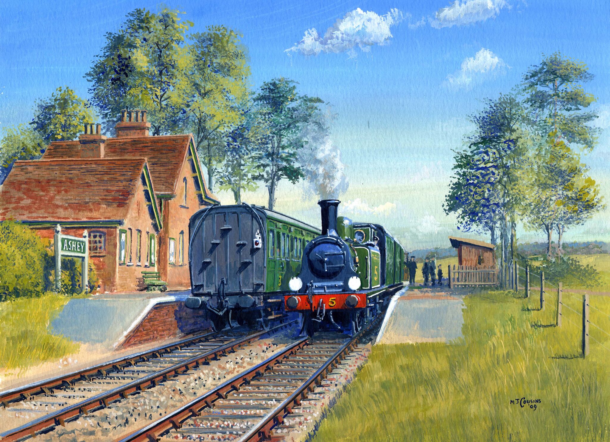 Ashey Station - Isle of Wight Steam Railway